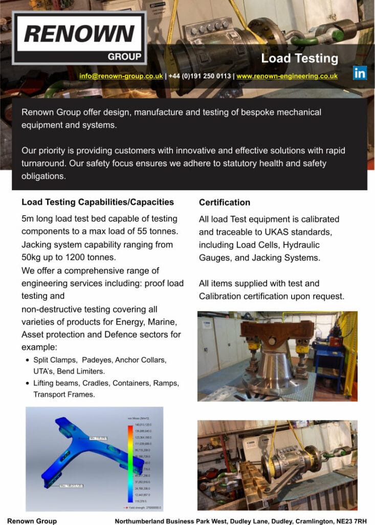 Assembly & Testing - Renown Engineering